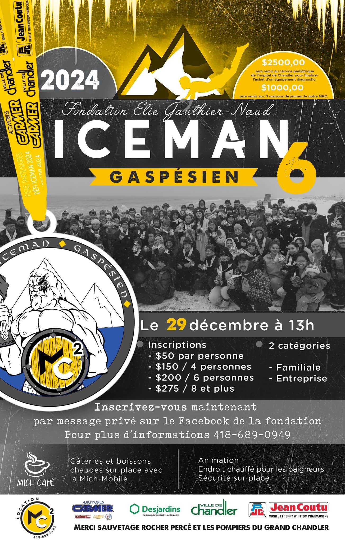 Le 6e défi ICEMAN GASPÉSIEN sera le dimanche 29 décembre - Bleu FM ...