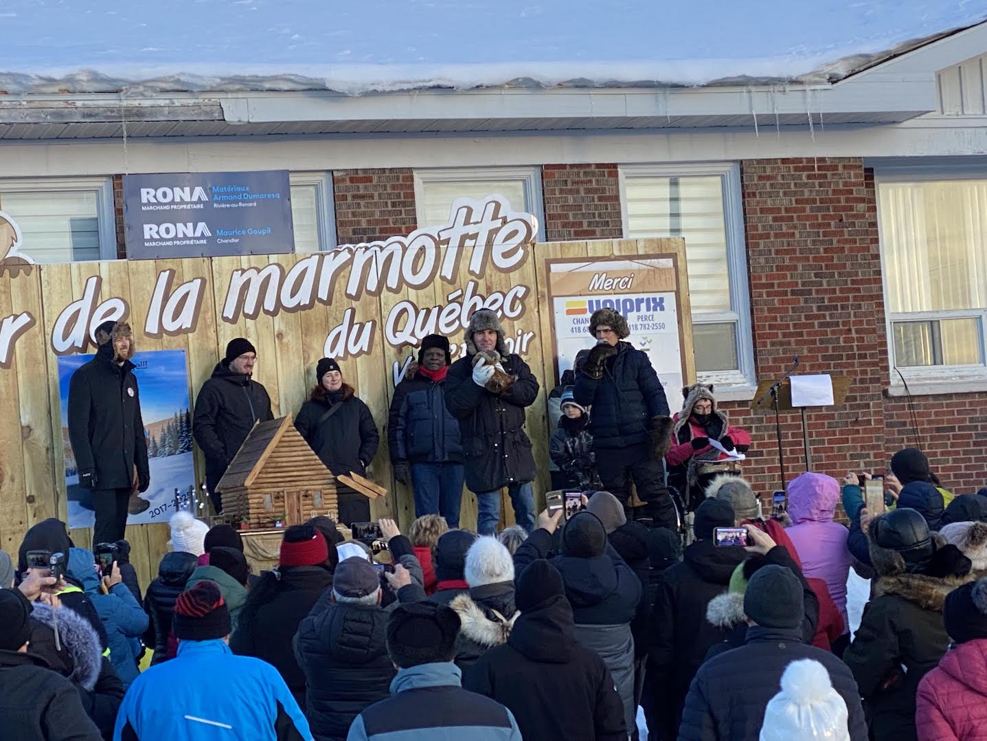 Fred la marmotte prédit un printemps hâtif! - 96.3